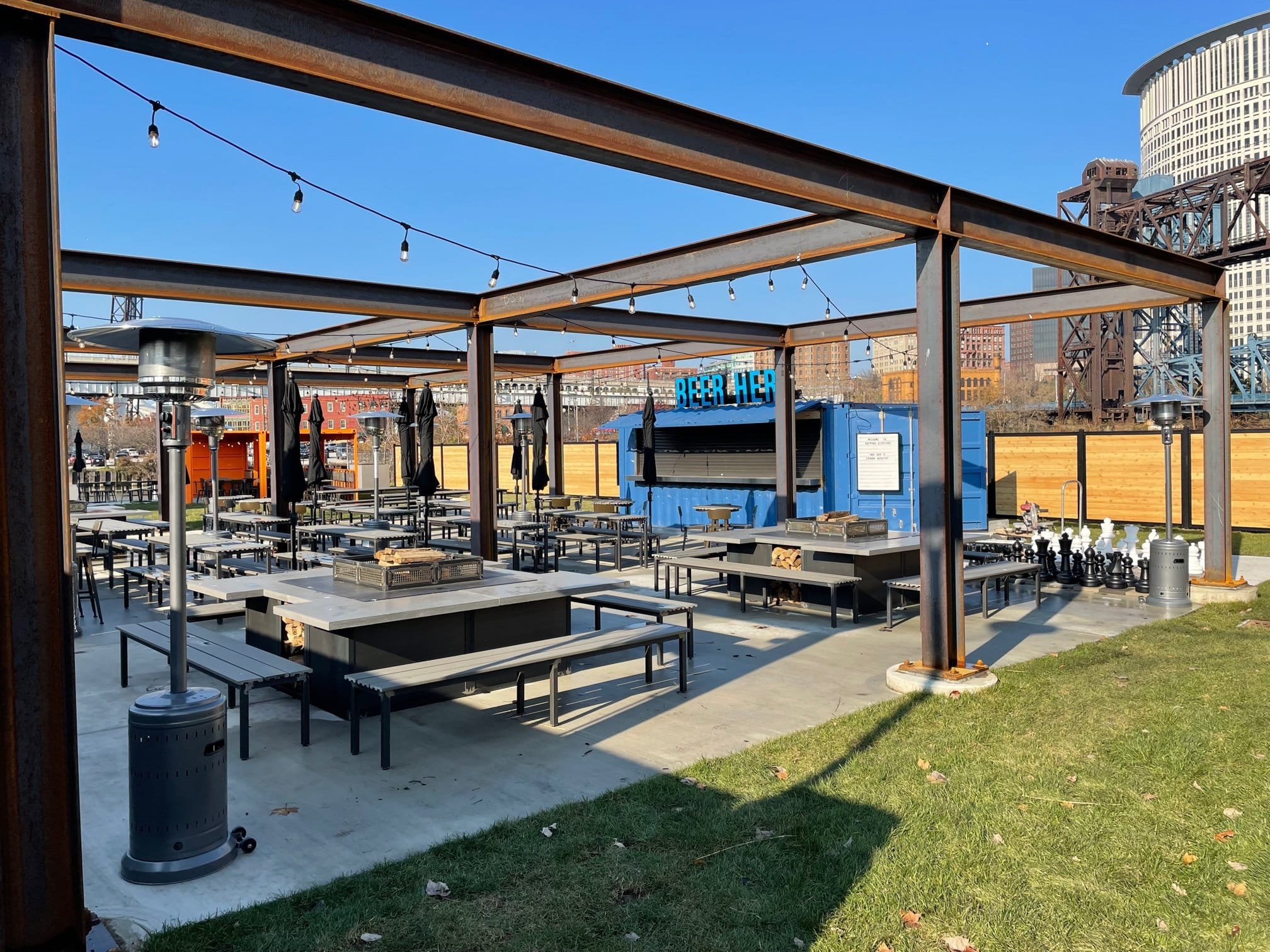 Brewdog's Flats beer garden to include outdoor seating, fire pits, dog ...