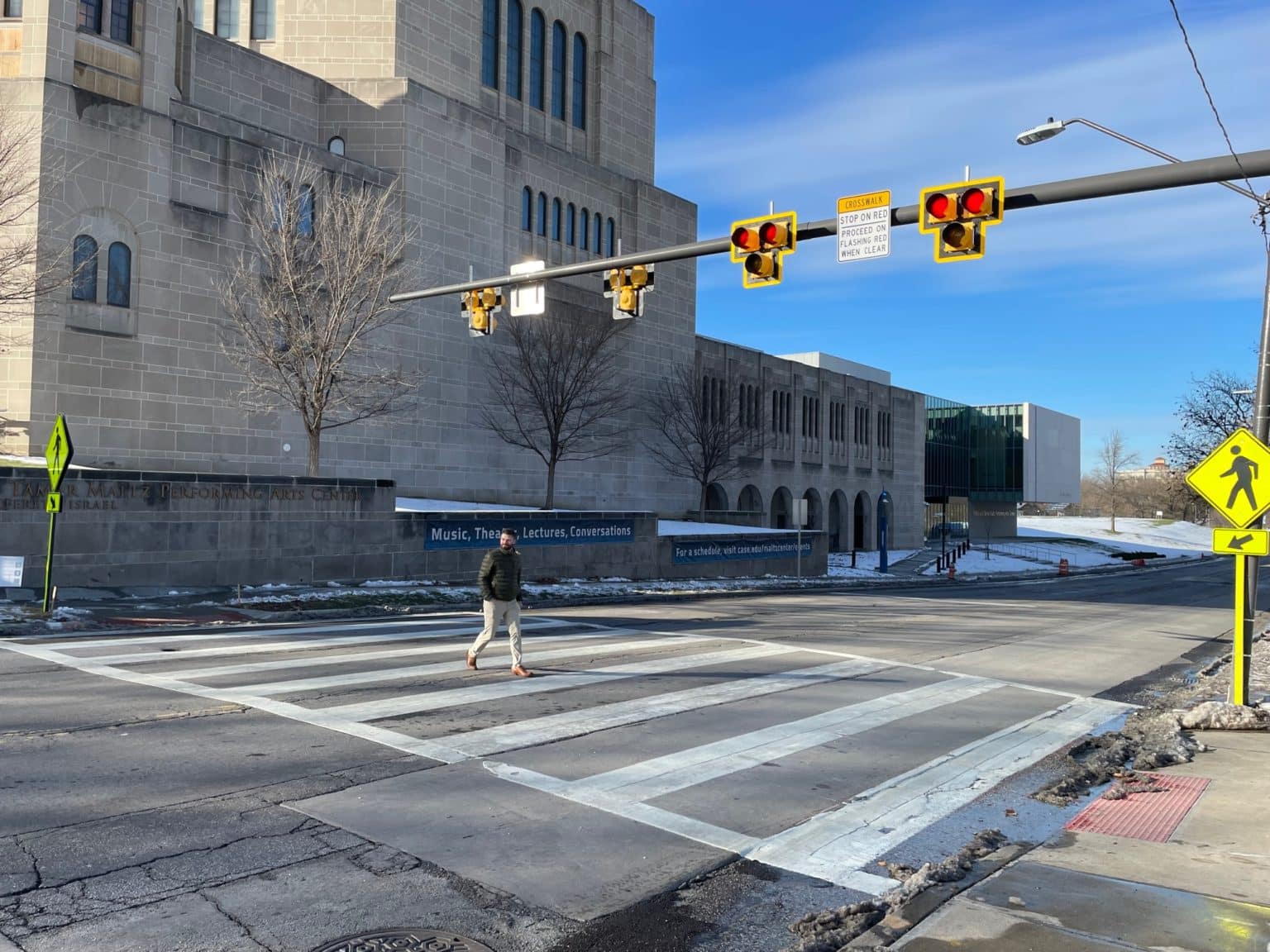 Power to the pedestrian: new HAWK signal in University Circle lets ...