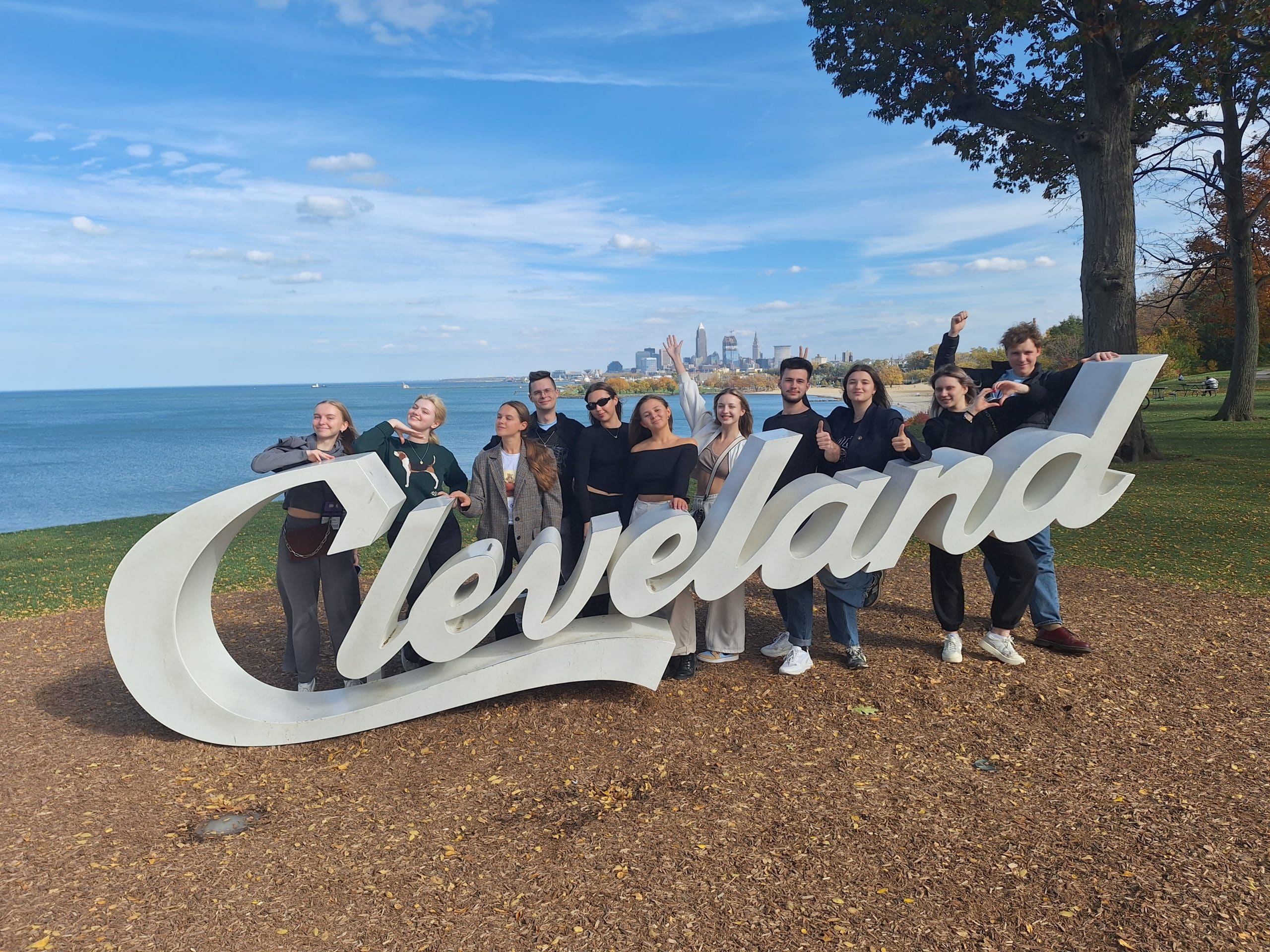 Ukrainian exchange students find reminders of home during week-long ...