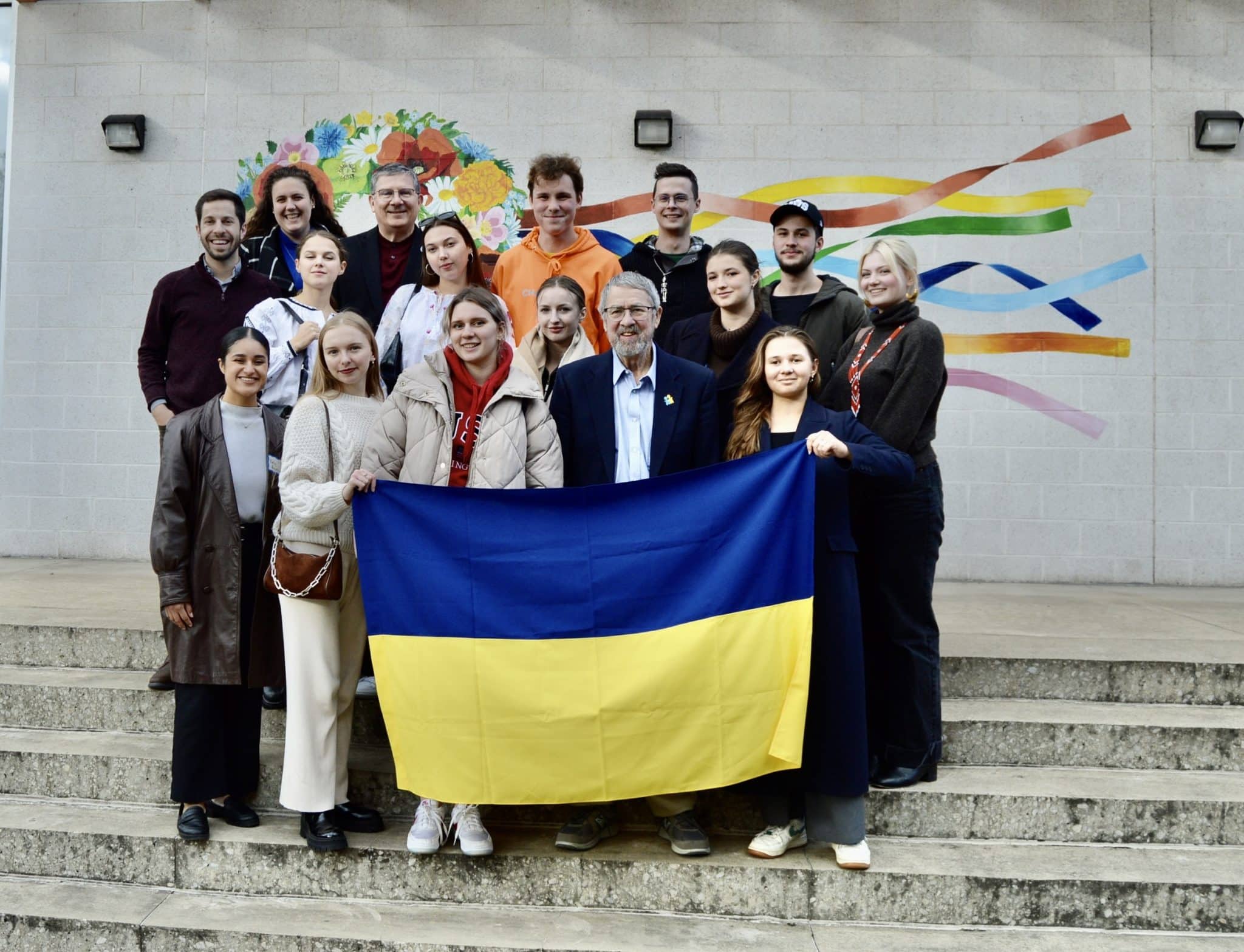 Ukrainian exchange students find reminders of home during week-long ...