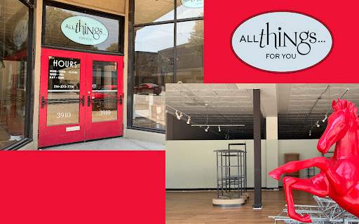 What water leak? Eclectic antiques outlet All Things For You reopens in ...