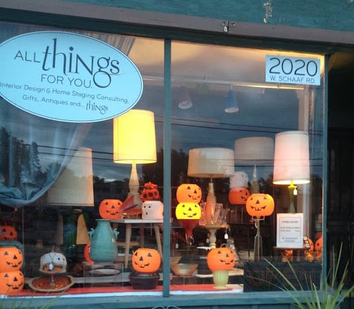 What water leak? Eclectic antiques outlet All Things For You reopens in ...