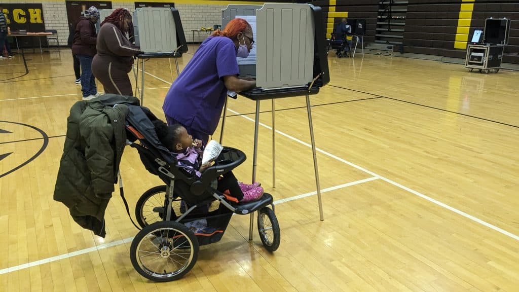 'A perfect day for voting': Scenes from around Greater Cleveland on ...