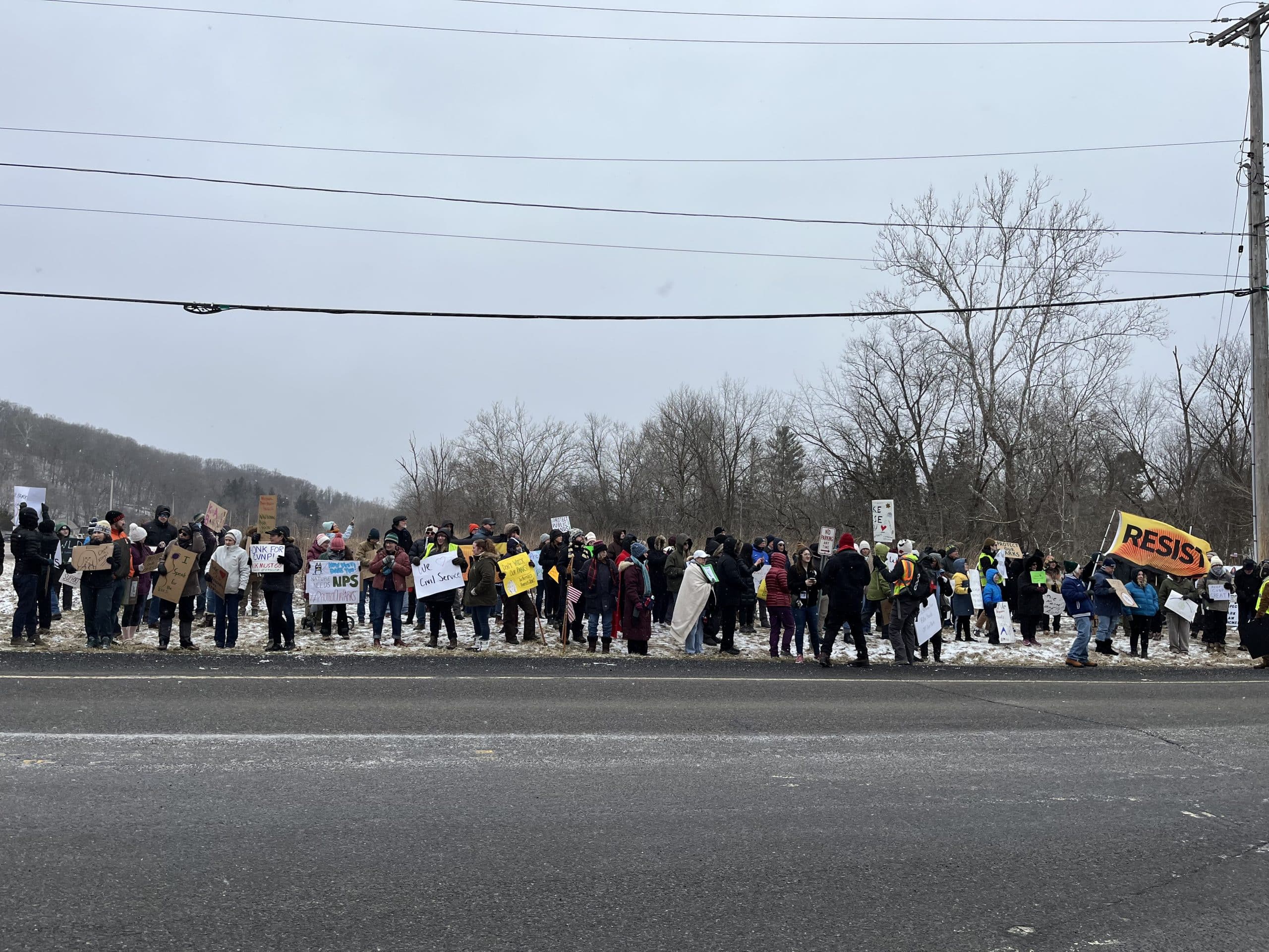 Cuyahoga Valley National Park protest draws hundreds of Northeast ...